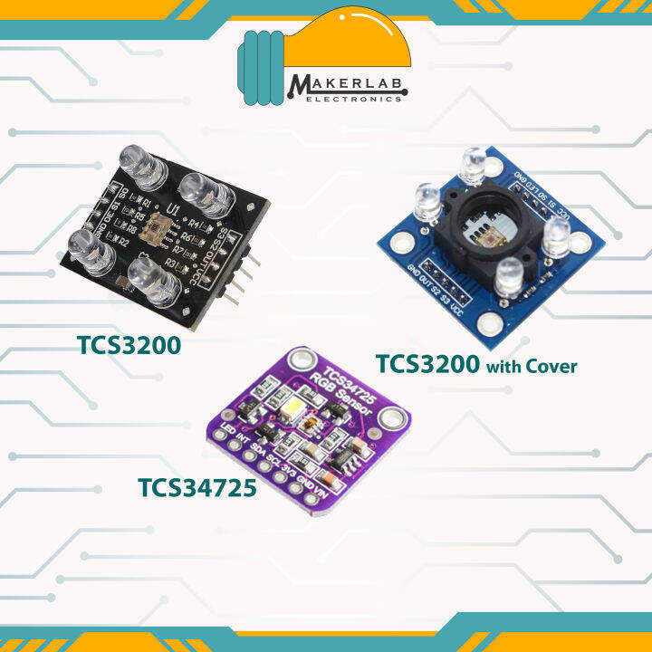TCS3200 TCS34725 Color Sensor Detector Module for Arduino | Lazada PH