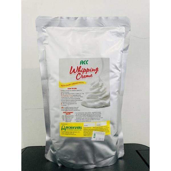 Genuine 1 kg ACC Whipping Creme Non-dairy Cream Paste Whip Cream ...