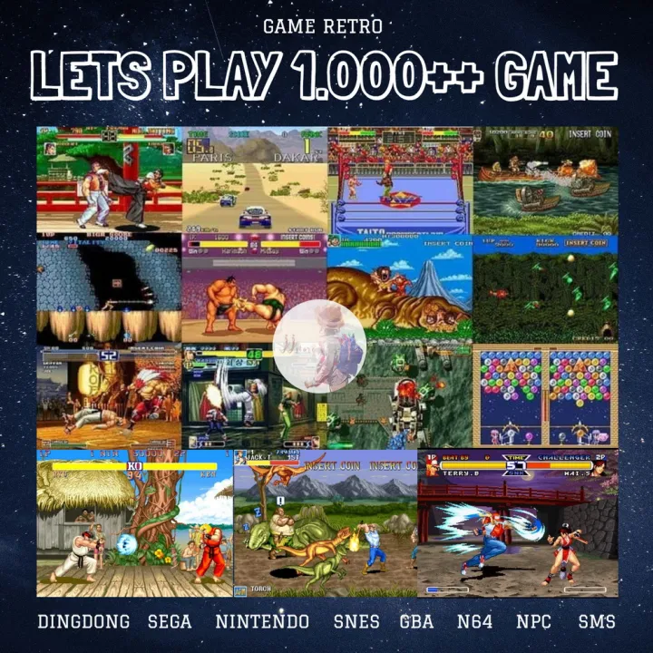 Flashdisk Paket Koleksi Game Retro Dingdong Sega Nintendo Snes Game ...