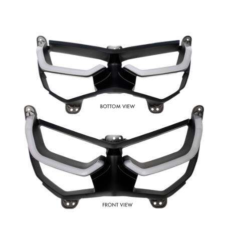 VMR Lazy Eyes Mask Headlight Assembly For Nmax v2 RGB LED Vivid Color ...