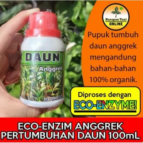 Pupuk Eco Enzyme Daun Anggrek 100mL | Pertumbuhan Daun Organik | Lazada ...