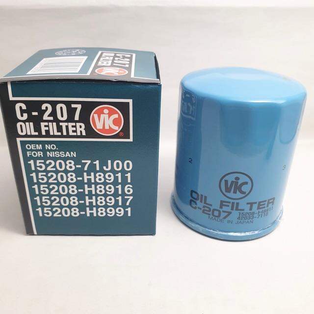 Original Vic Oil Filter C-207 nissan sentra/vanette (C207) | Lazada PH
