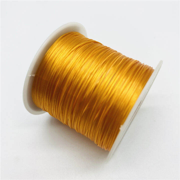 10 Meter 0.7Mm Benang Elastik Pusingan Kristal Garis Nilon Getah Tali ...