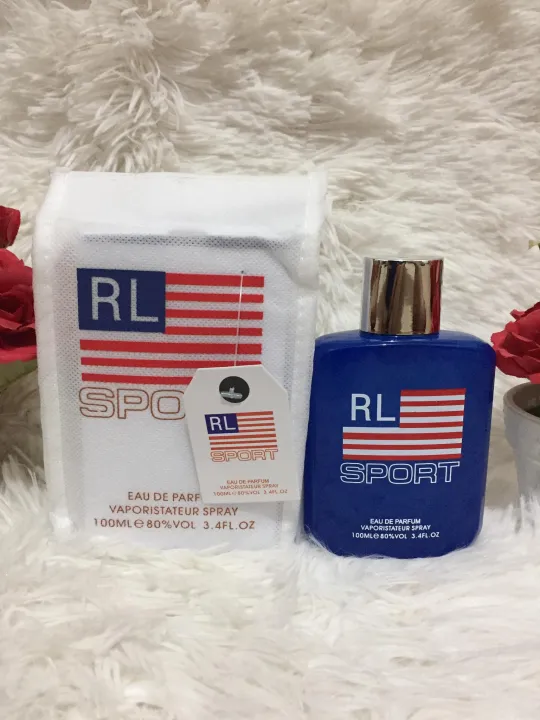 RL PERFUME SPRAY FOR MEN 100ML WITH POUCH (BUY 2 GET 1 FREE BRACELET ...