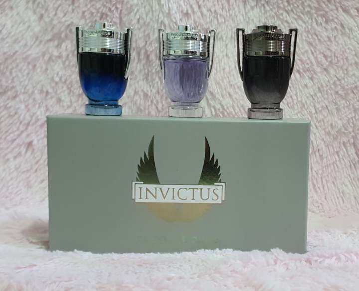 Invictus Set of 3 Travel Size Bottle 30ml each Bottle (Authentic Tester ...