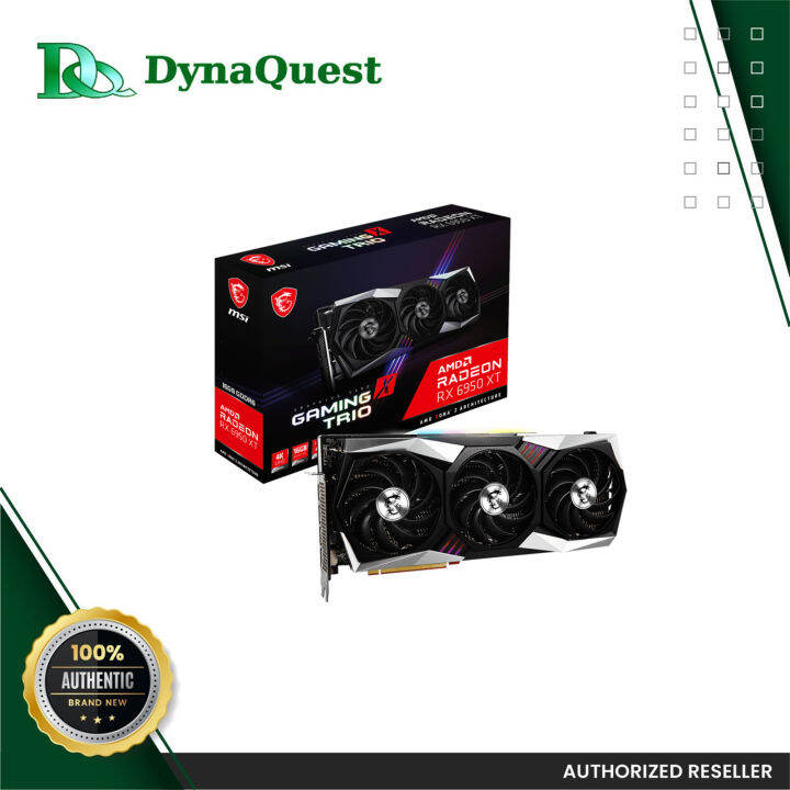 MSI Radeon RX 6950 XT Gaming X Trio 16GB GDDR6 Graphics Card | Lazada PH
