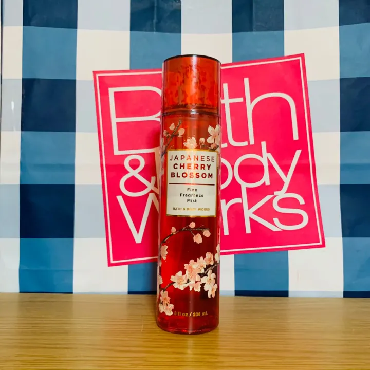 ของแท้ 100% Bath & Body Works JAPANESE CHERRY BLOSSOM Fine Fragrance Mist 236ml บาธ แอนด์ บอดี้ ...