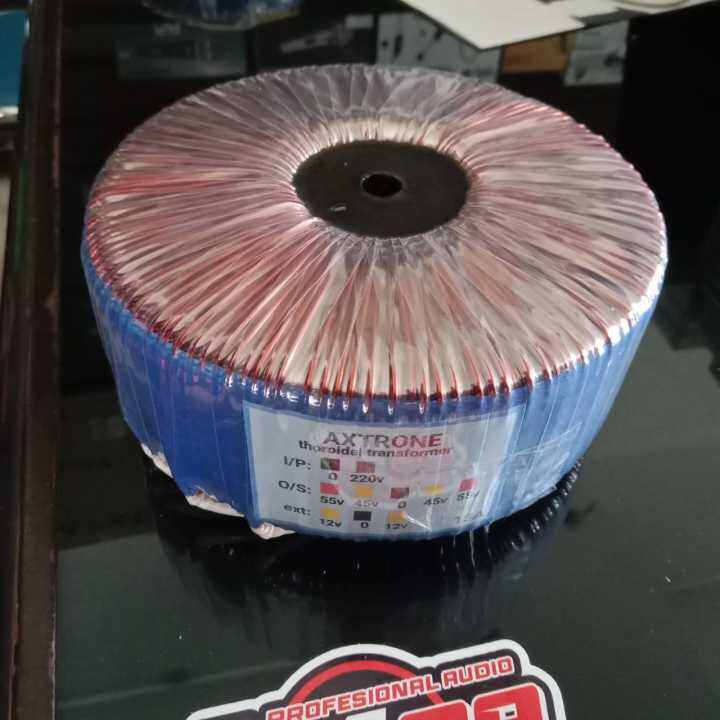 TRAFO TIROID DONAT 15A TRAFO BALAP CT 45V-55V EXTRA 12V | Lazada Indonesia