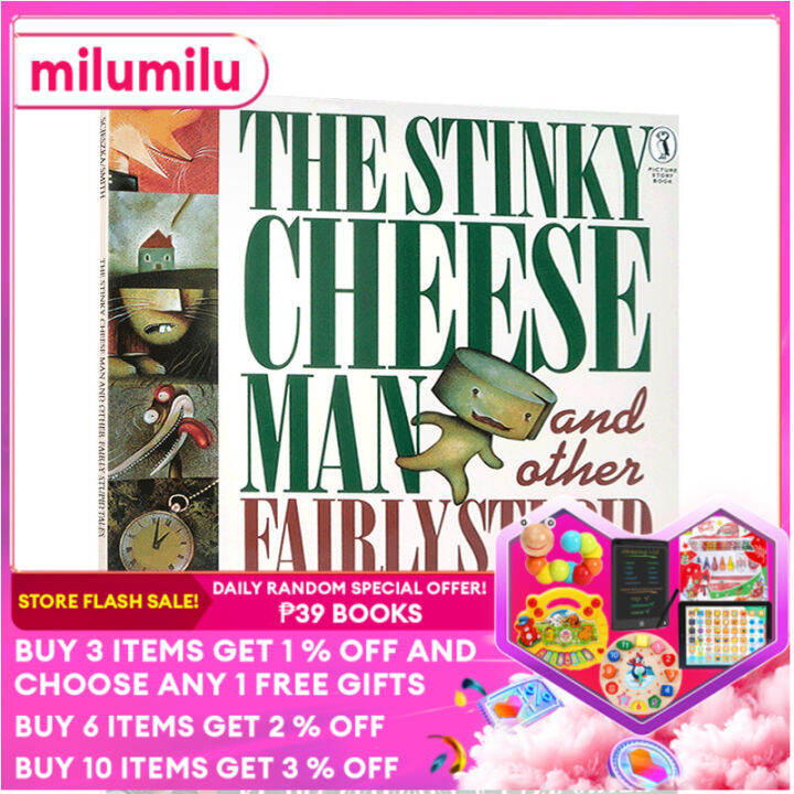 milu The Stinky Cheese Man and Other Fairly Stupid Tales Children's ...