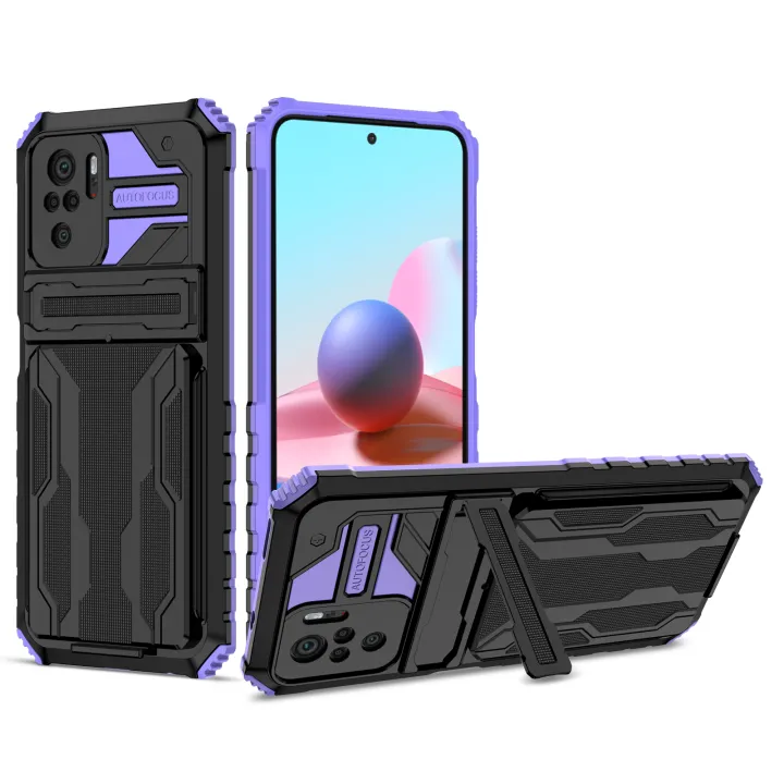 Casing Armor Tahan Guncangan, untuk Xiaomi Redmi 9/9A/9C/9T/10/10A/Note ...