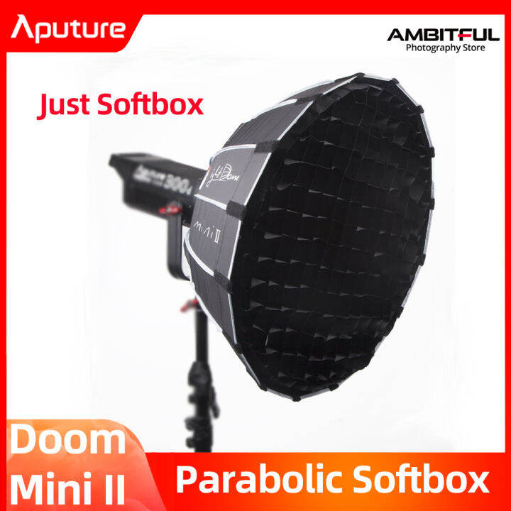 Aputure Dome mini II Bowens Mount Softbox Flash Diffuser for Amaran ...