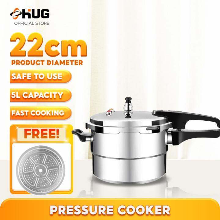 Pressure Cooker 3L/5L/7L Stainless Steel Pressure Cooker Heavy-Duty ...