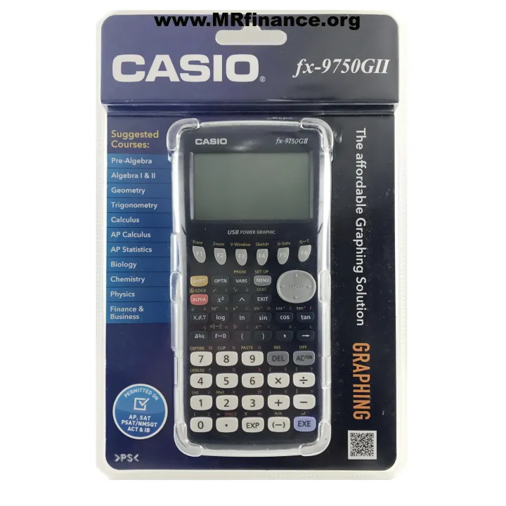 Casio fx-9750GII BU | Lazada.co.th
