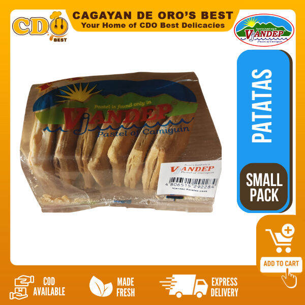 CDO Vjandep Patatas Biscuit Small Pack Tinapay Bread | Camiguin ...