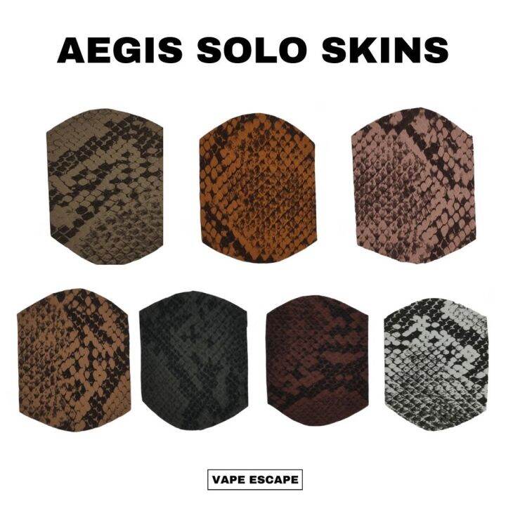 hivj87 Aegis Solo V1 V2 Leather Skin Replacement (Snake Skins) | Lazada PH
