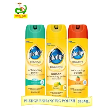 PLEDGE WOOD ENHANCING POLISH 330ML durable | Lazada PH