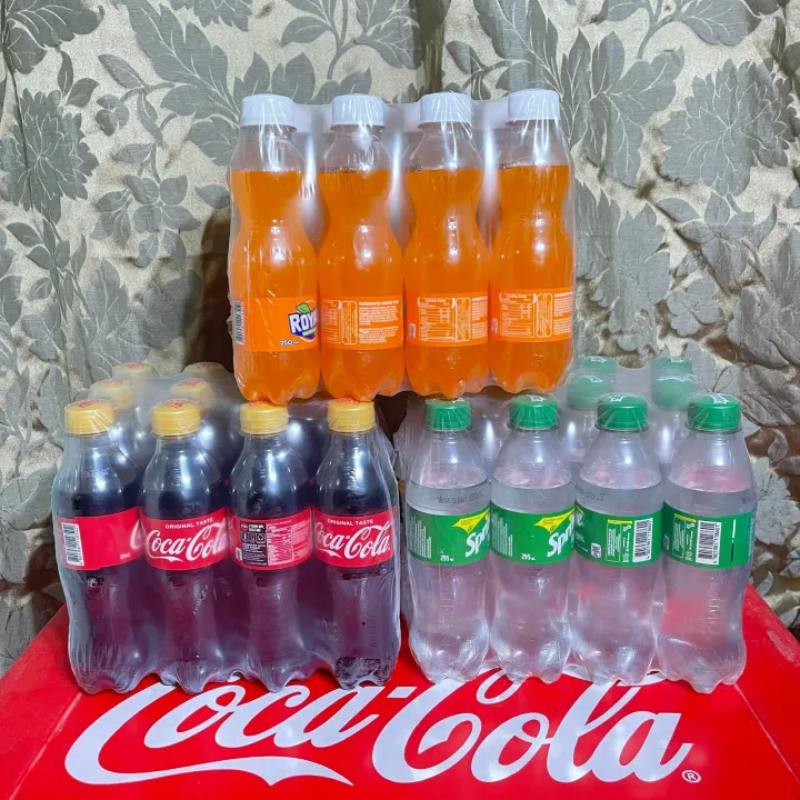 Coke 295mL / Sprite 295mL / Royal Tru 250mL Mismo x 12Bottles ...