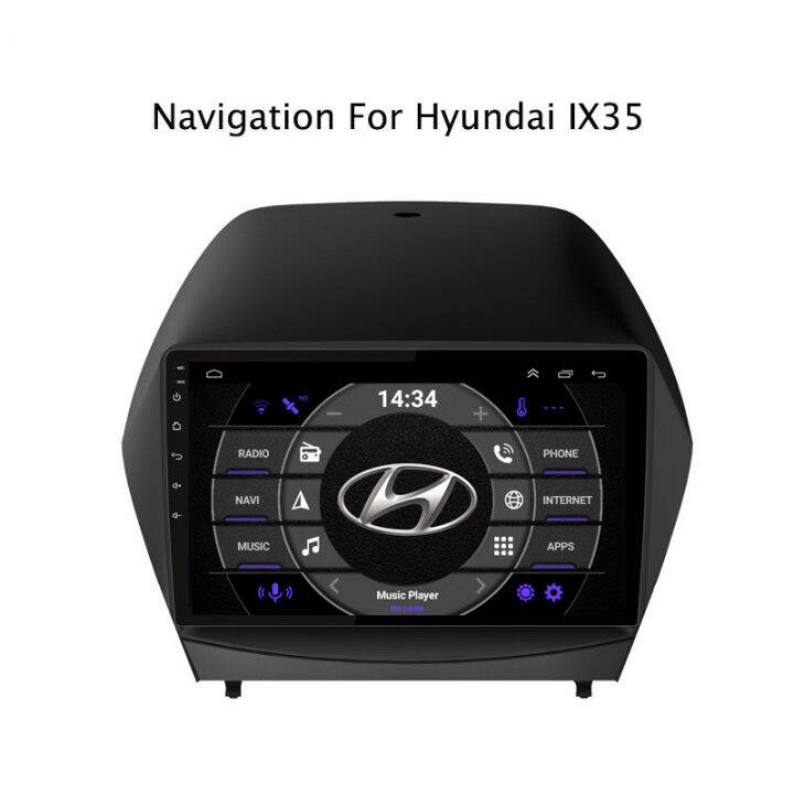 Car Android Head Unit Units Car Stereo with Panel for Hyundai Tucson ...