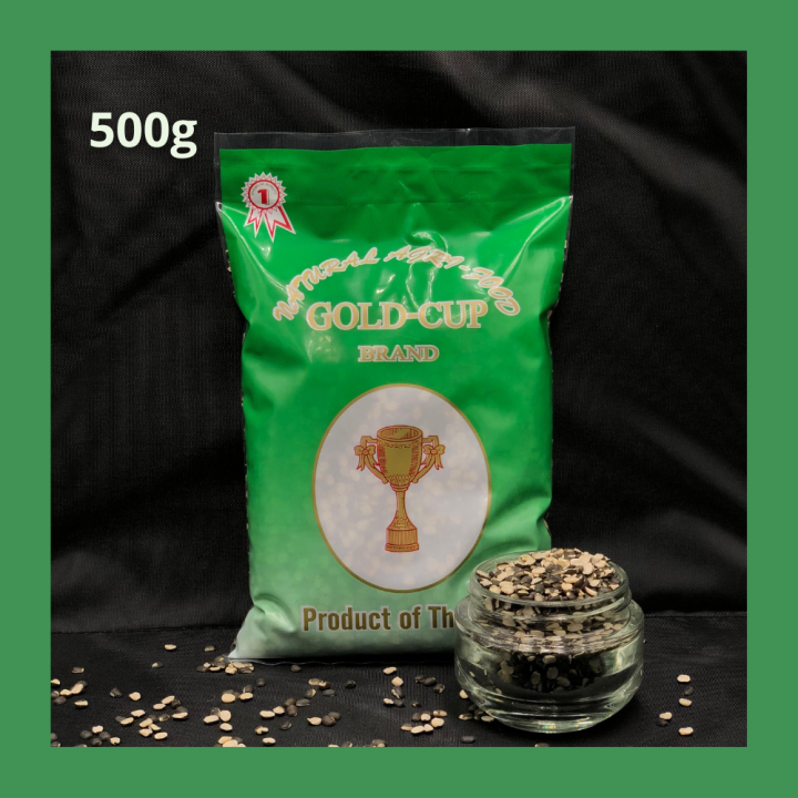 ถั่วแขกผ่าซีก ดำแตก 500กรัม Split black matpe, black chilka 500g ...