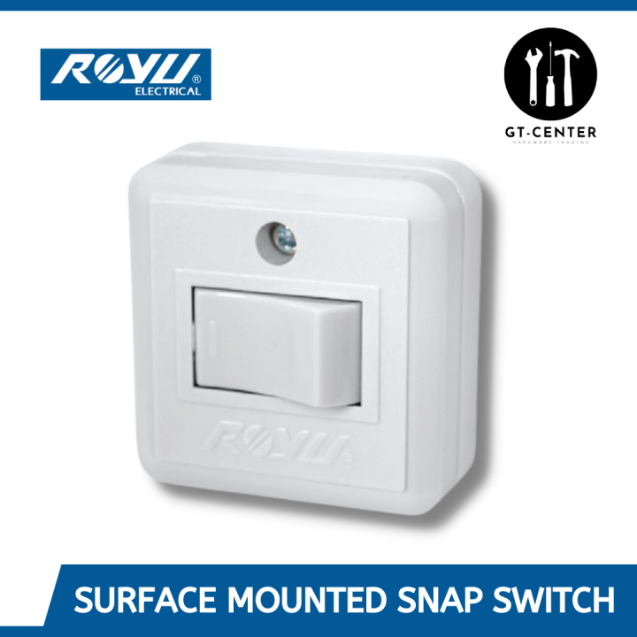 ROYU Surface Mounted Snap Switch - REDSW101 | Lazada PH