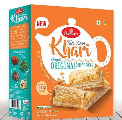 Haldiram Khari Puff 200g Khari Methi Puff, Original Crispy Puffs มี ...