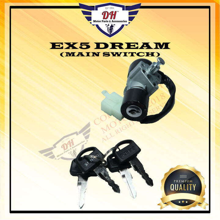 EX5 DREAM IGNITION MAIN SWITCH ASSY SET HONDA | Lazada