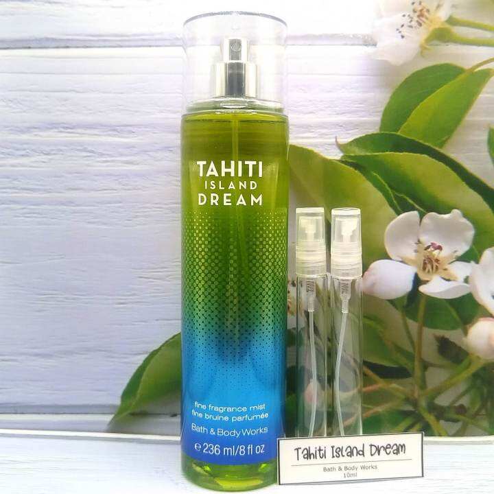 1 Pc 10ml Original Bath And Body Works Tahiti Island Dream Bbw Fragrance