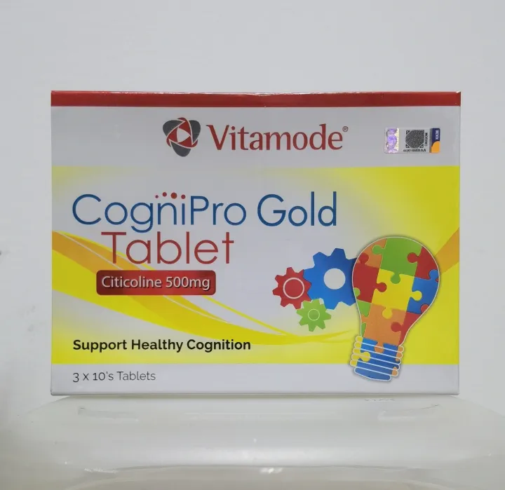 Vitamode CogniPro Gold Tablet (30'S) | Lazada