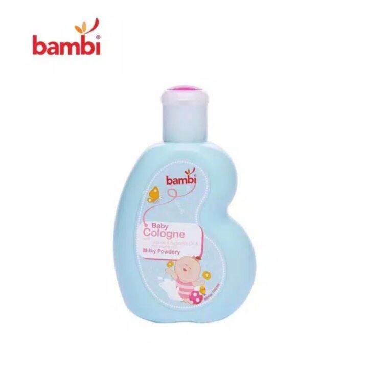 BAMBI BABY COLOGNE MILKY POWDERY 100ml / PARFUM BAYI / MINYAK WANGI ...