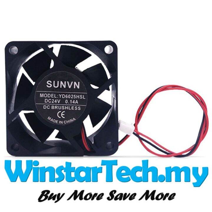 6010 6015 6020 6025 6cm 2pin 2 pin DC 5V 12V 24V 6cm Fan Oily Bronze Sleeve Bearing Silent ...