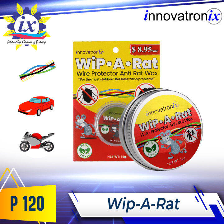 Innovatronix 1pc Wip A Rat 10g ( Wire Protector Anti Rat Wax ) / ( Non ...