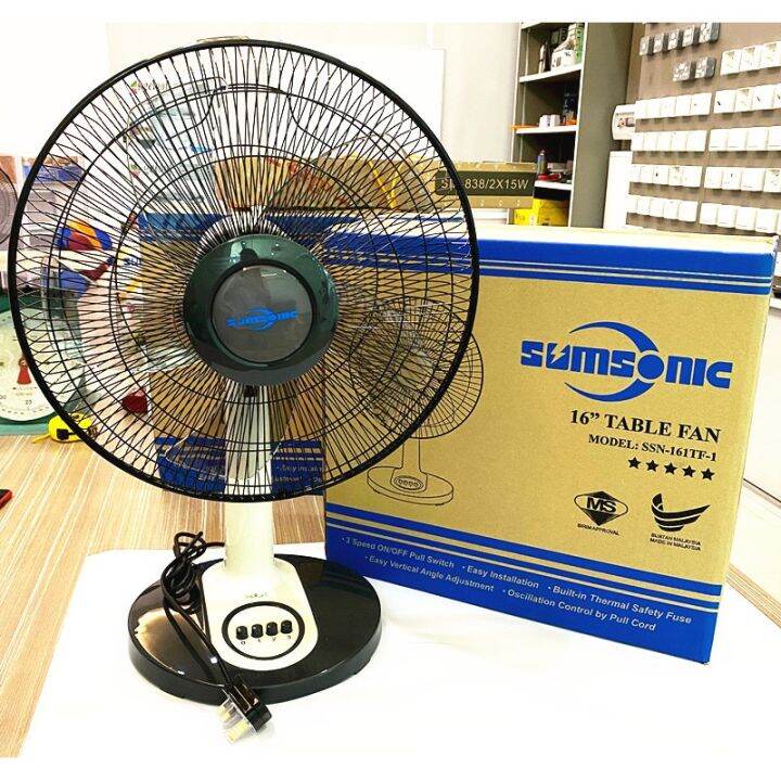 SUMSONIC 12" WALL FAN TABLE FAN CTF-12 | Lazada