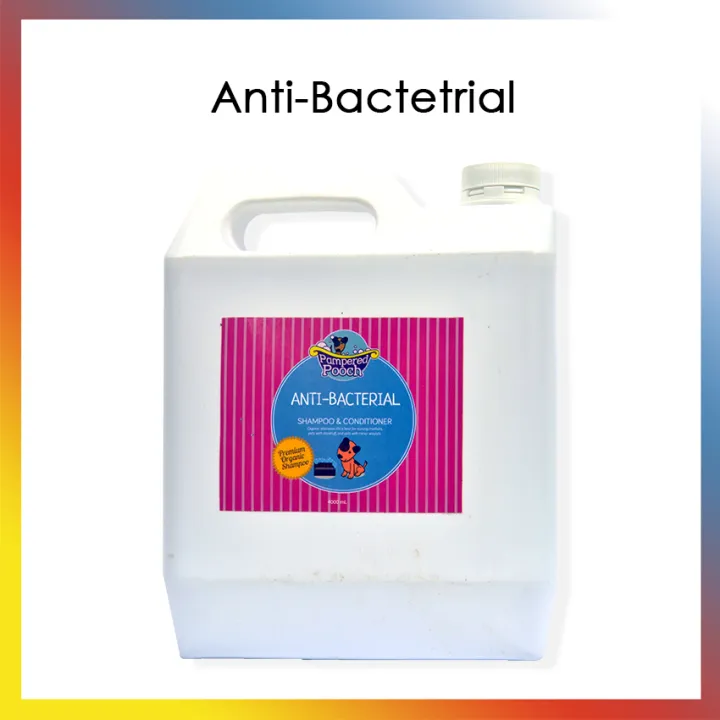 Pampered Pooch Shampoo - Anti-Bacterial 4L | Lazada PH