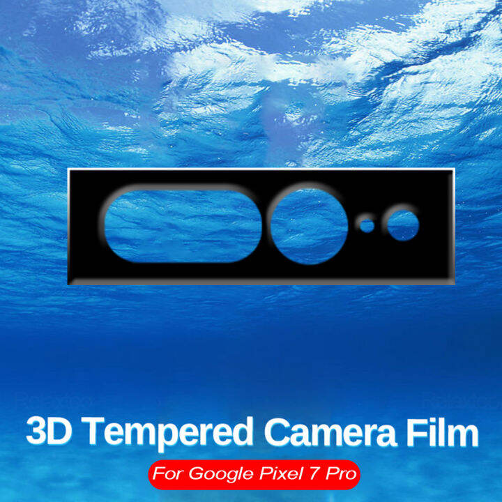3D Back Camera Lens Protector Tempered Glass Ring For Google Pixel 7 ...