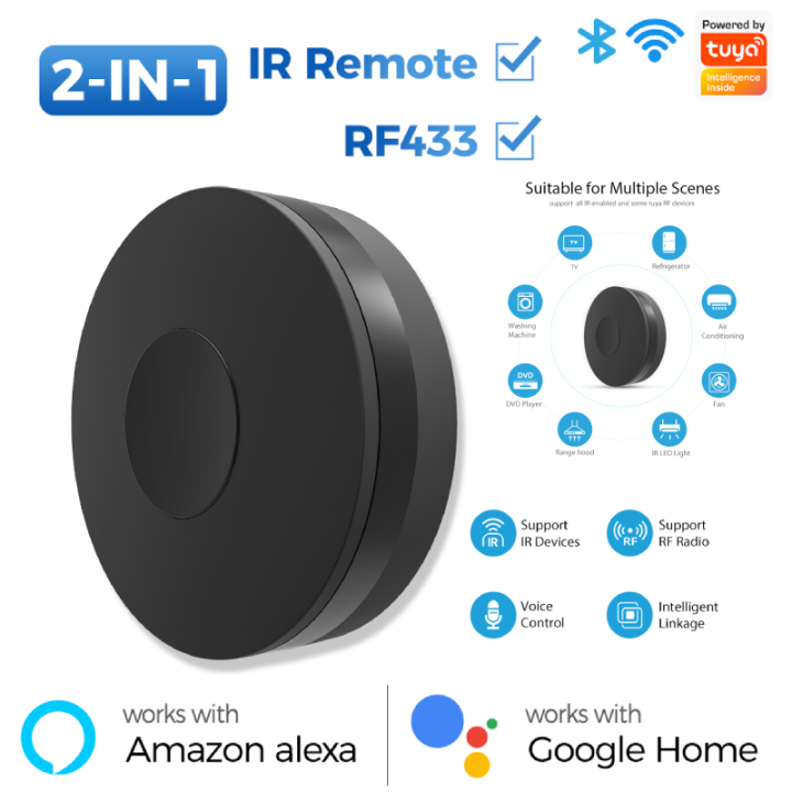 Tuya WiFi IR RF Remote Control For Air Conditioner TV Smart Home ...