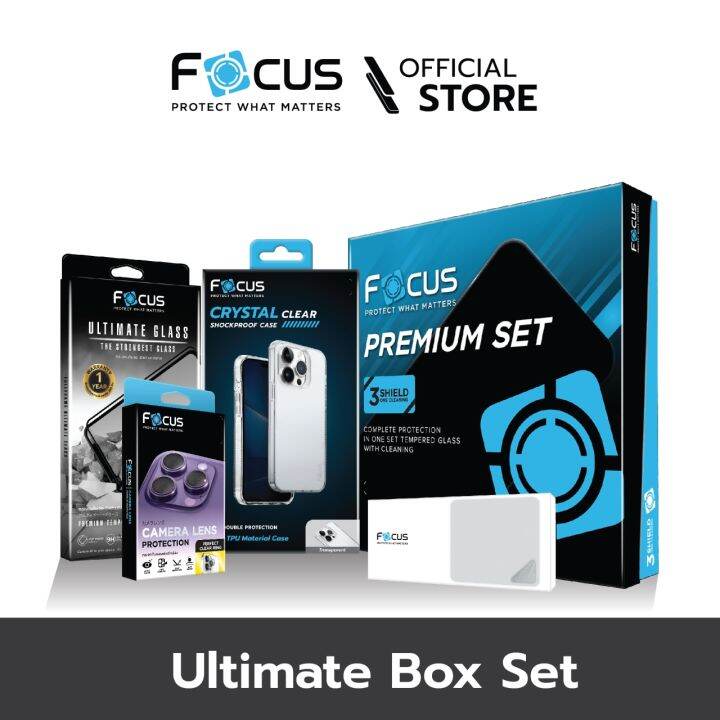 [Official] [ สำหรับไอโฟน 15Pro / Pro Max ] Focus Premium Box Set ...