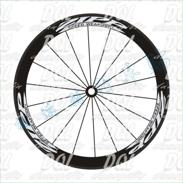 ZIPP Sticker for Road Bike 700C Wheel Set Carbon Wheelset Rim Sticker ...