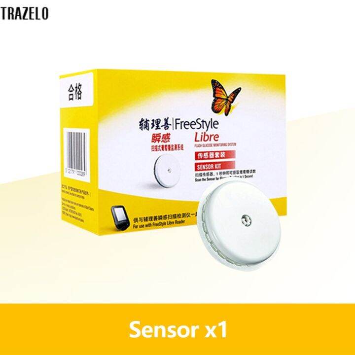 TRAZELO Freestyle Libre 24h Real Time Monitoring Blood Glucose Meter ...