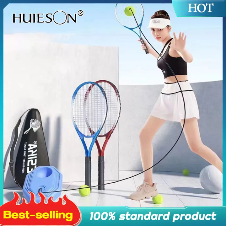【HUIESON】Tennis Racket Tennis Trainer Solo Play With Rebound For ...