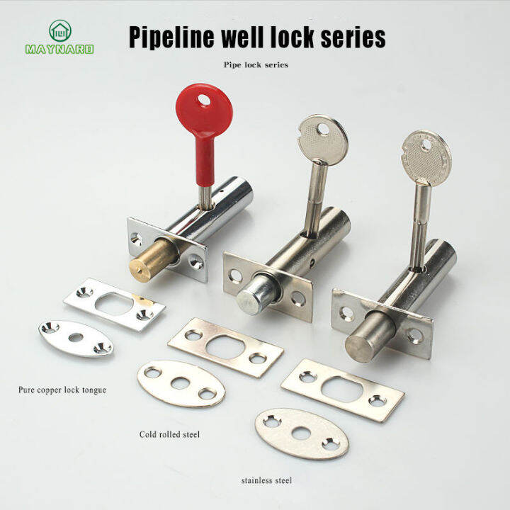 Tube Well Lock Stainless Steel Hardware Pipe Tube Well Invisible Lock ...
