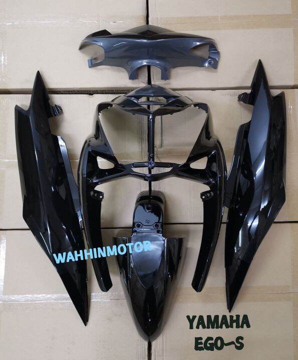 YAMAHA EGOS EGO-S 2T BLACK GREY P.WHITE PEARL WHITE FULL BODY COVERSET ...