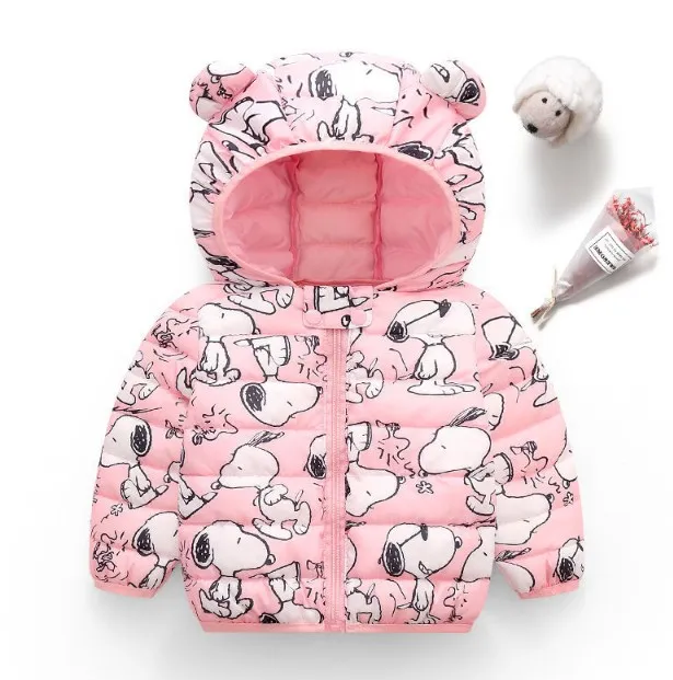 เสื้อกันหนาวเด็ก down jacket รุ่นสนูปปี้ Snoopy 5สี | Lazada.co.th