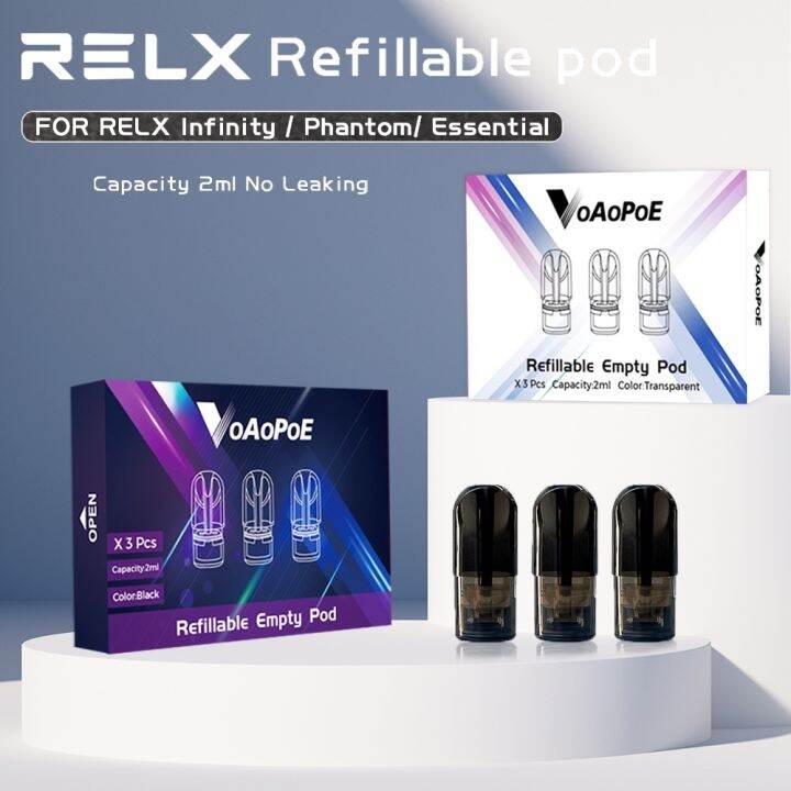 Ready Stock Empty pod For RELX Infinity / Essential / Phantom Empty ...