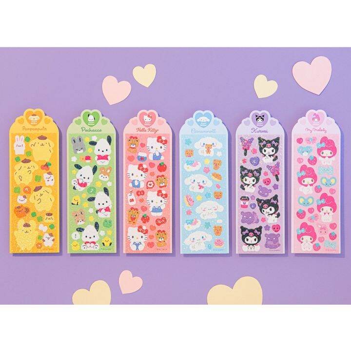 Stiker Boneka Anak Sanrio Kuromi My Melody Pompompurin Cinnamoroll ...