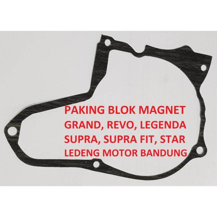 Paking Magnet Grand Revo Supra Fit Legenda Astrea Star Gasket Blok Magnit Packing | Lazada Indonesia