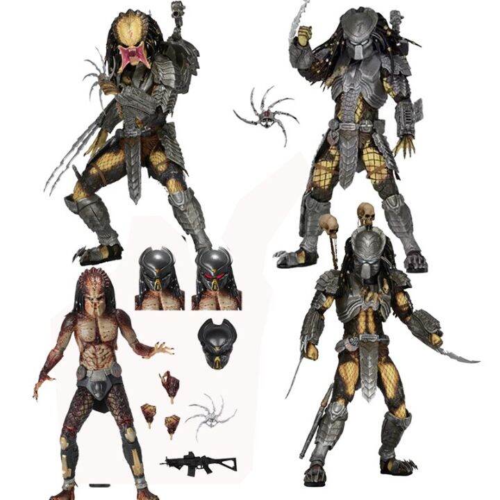 NECA Lab Escape Fugitive Predator AVP Alien Vs Predator Ed Scar ...