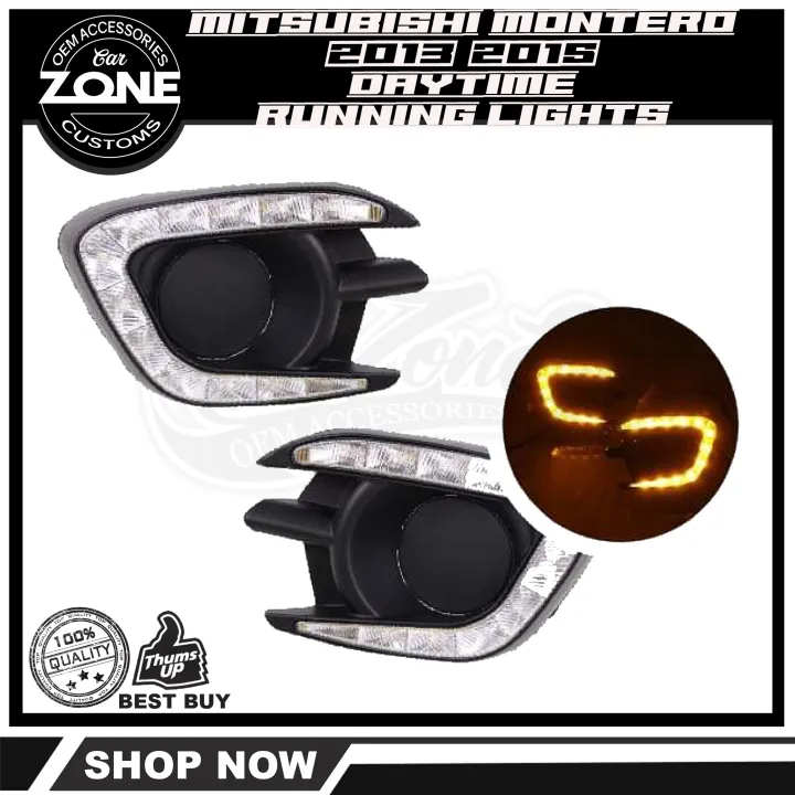 Mitsubishi Montero 2013-2015 Daytime Running Lights (DRL) | Lazada PH