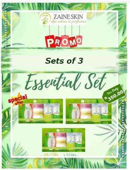 Zaine Skin Original Essential Sets of 3 | Lazada PH