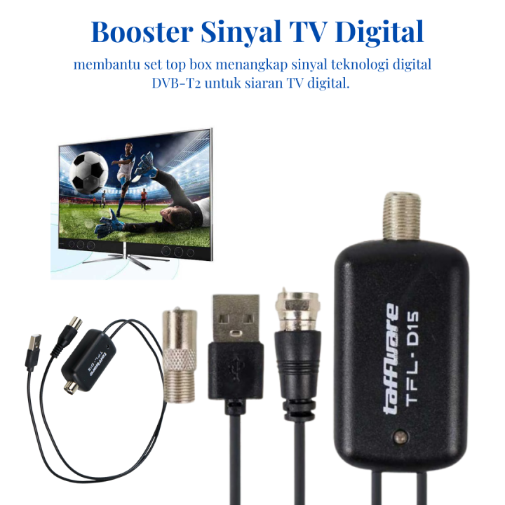 Penguat Sinyal Antena Setup Box atau TV Digital Jadi Lebih Jernih ...