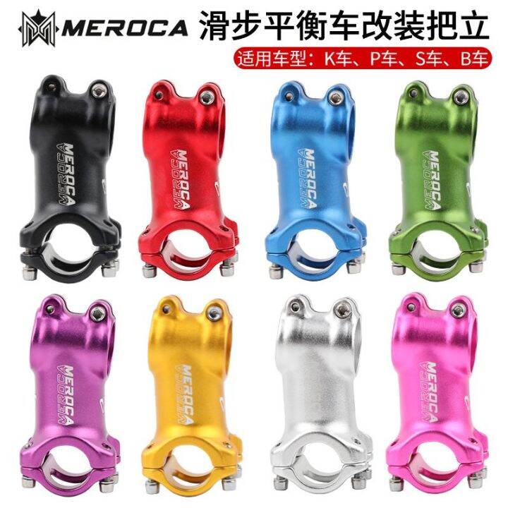 stem meroca pushbike balance bike 60 mm alumunium alloy | Lazada Indonesia